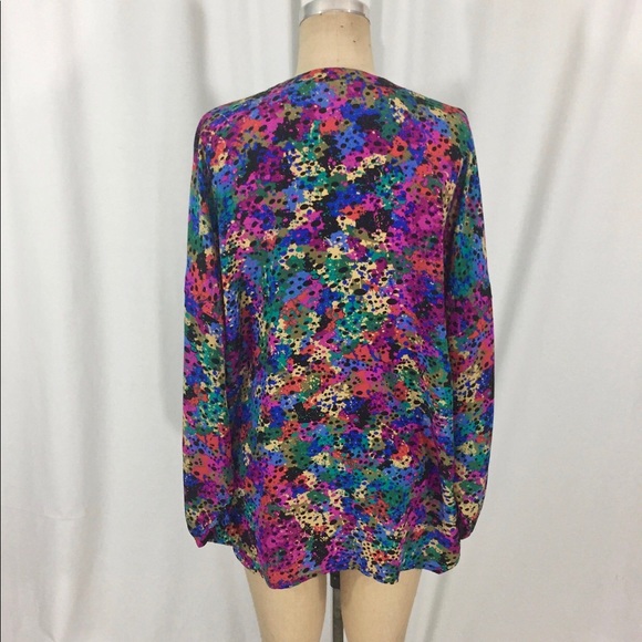 Escada | Tops | Vintage 8s Silk Escada Blouse | Poshmark
